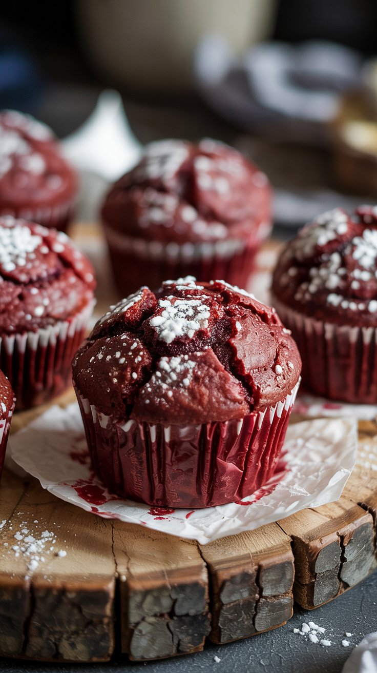 Red Velvet Muffins Recipe: Moist, Easy & Bakery-Style Treats