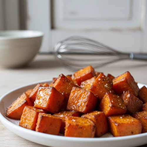 Caramelized Oven Roasted Sweet Potatoes Recipe — Tender, Sweet & Crispy