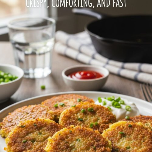 Easy Fried Mashed Potato Patties — Crispy, Comforting, and Fast