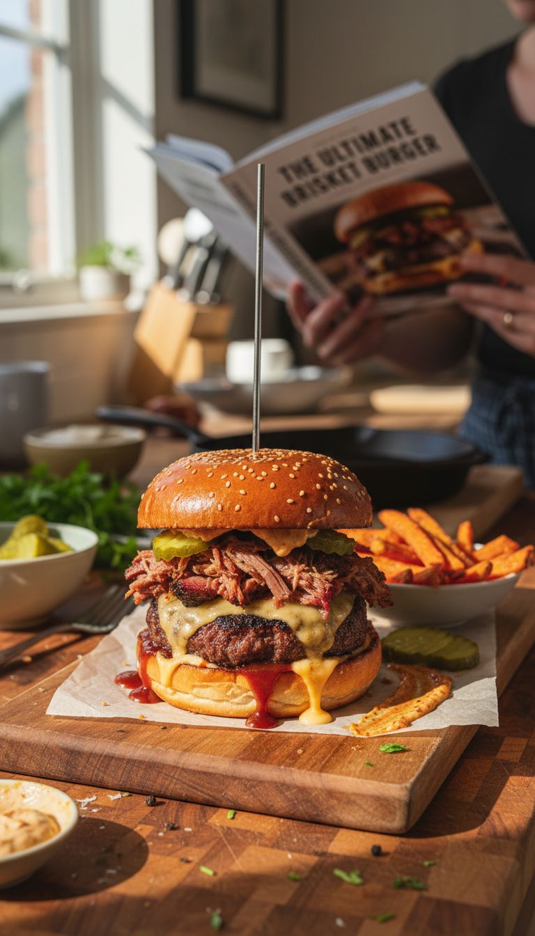 Juicy Brisket Burger Recipe – How to Make the Ultimate Homemade Brisket ...