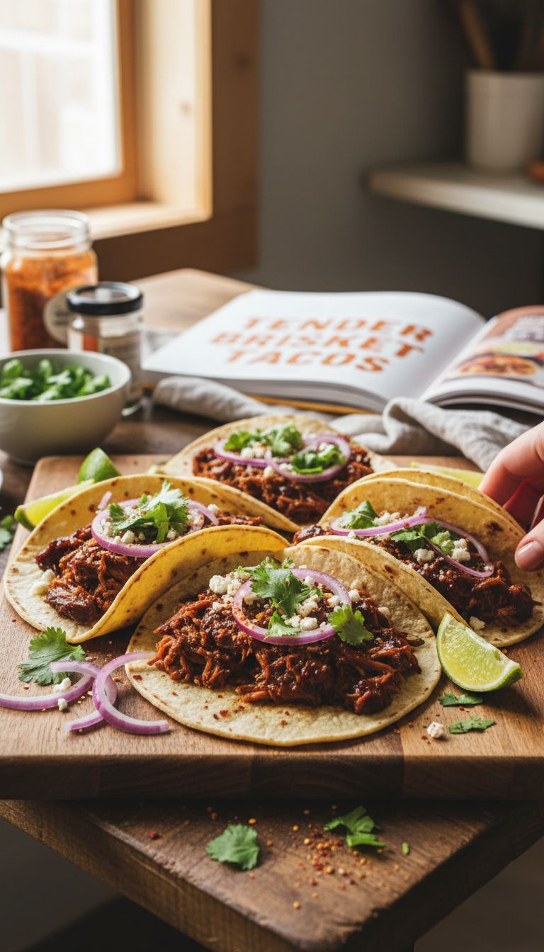 Tender Brisket Tacos Recipe – Easy, Flavorful & Perfect for Sharing