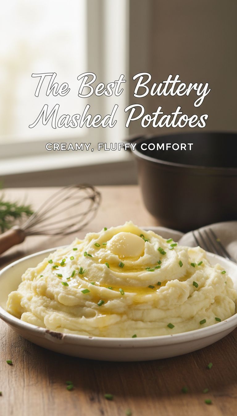 The Best Buttery Mashed Potatoes — Creamy, Fluffy Comfort