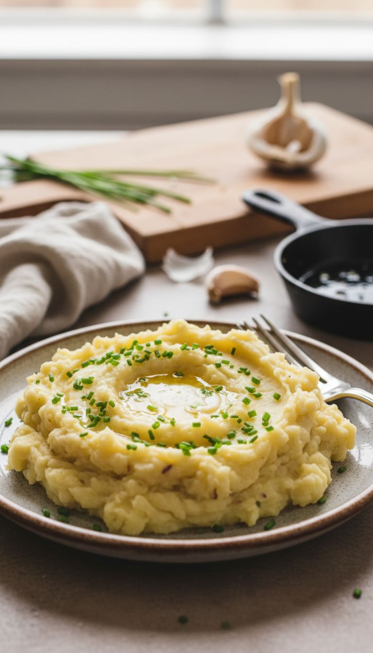 Ultimate Garlic Mashed Potatoes Recipe — Creamy, Flavorful, and Easy