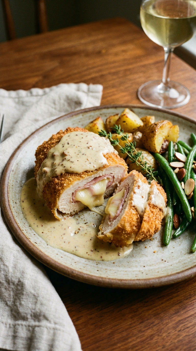 Classic Chicken Cordon Bleu: A Cozy, Crowd-Pleasing Comfort Favorite