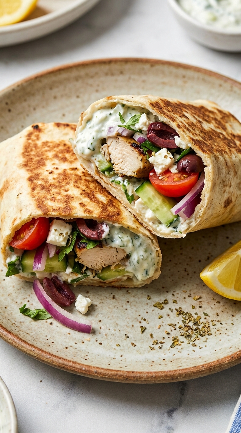 Greek Chicken Wrap Recipe: Juicy, Bright, and Easy Weeknight Dinner