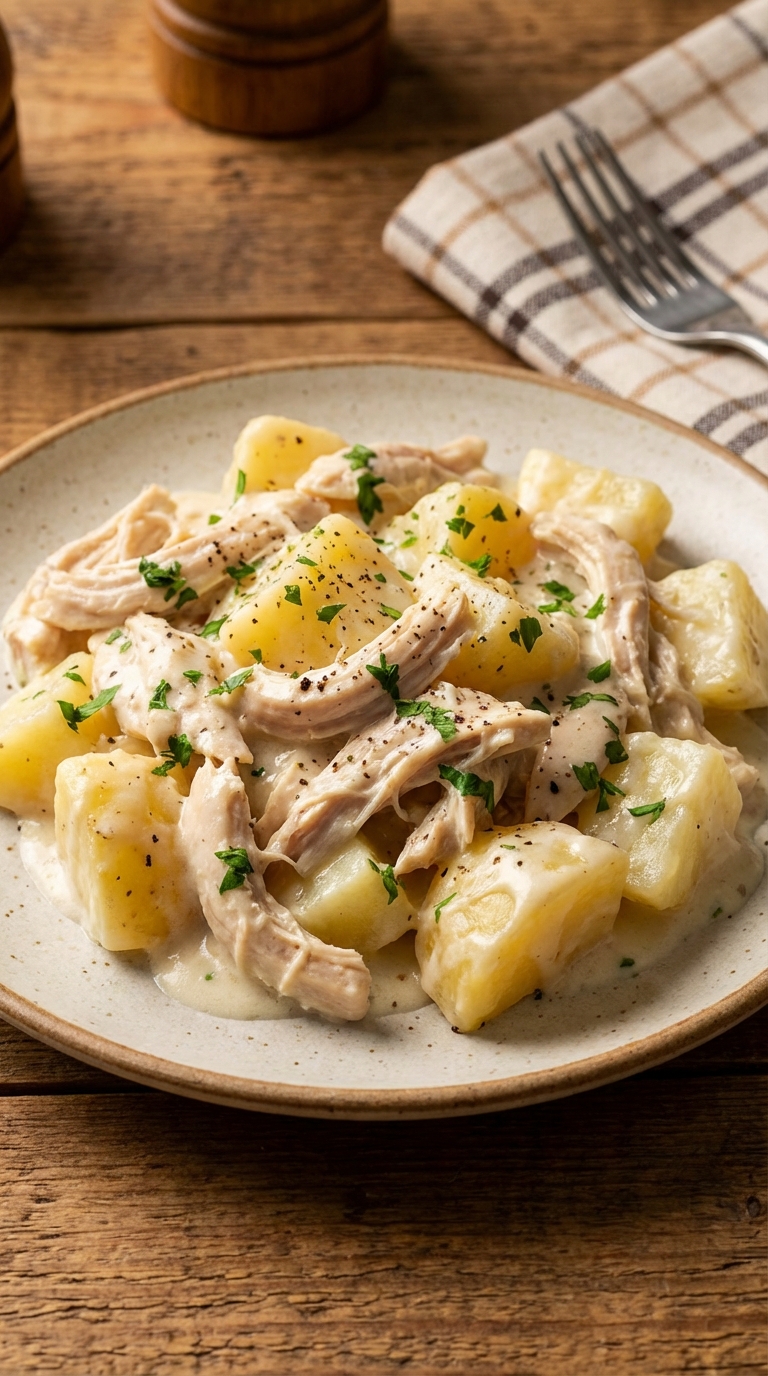 Slow Cooker Creamy Ranch Chicken and Potatoes: Comfort in One Pot